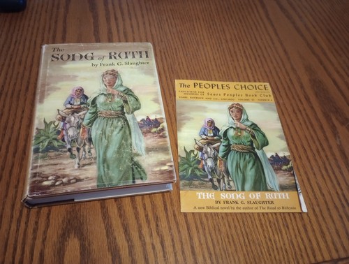 The Song Of Ruth By Frank G. Slaughter (1954 Vintage Hardcover) | eBay