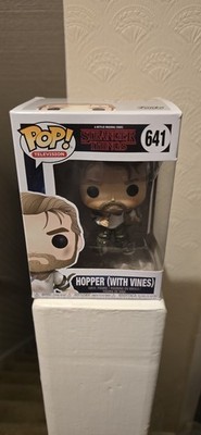 Funko Pop! Hopper Stranger Things #641 with Vines | eBay UK