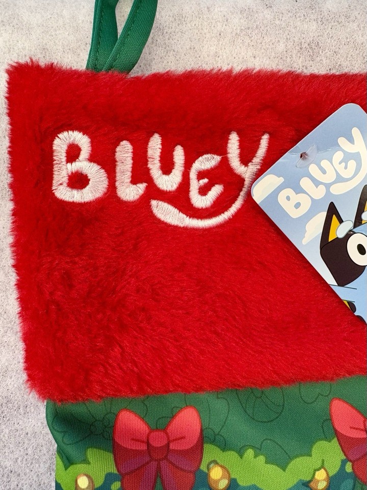 BLUEY and BINGO with Presents Christmas Stocking - NEW | eBay