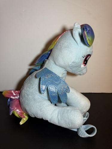 My Little Pony MLP Rainbow Dash Plush Backpack | eBay
