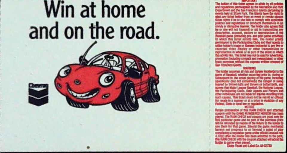 Last Final Game Candlestick Giants Dodgers MLB Ticket Stub Box Office 9 ...