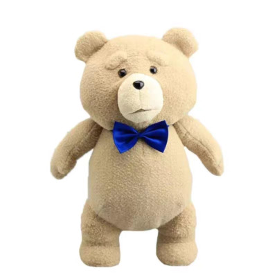 1Pcs Ted 2 Movie TED The Bear Black Bow Tie Plush Doll Soft Toy 18 ...