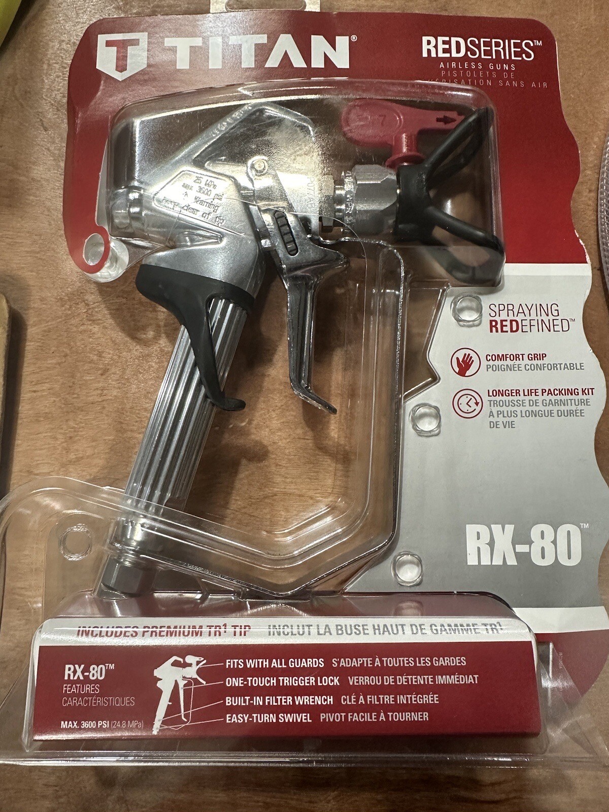 Titan Airless Paint Spray Gun RX-80 Gun 0538006 for sale online | eBay