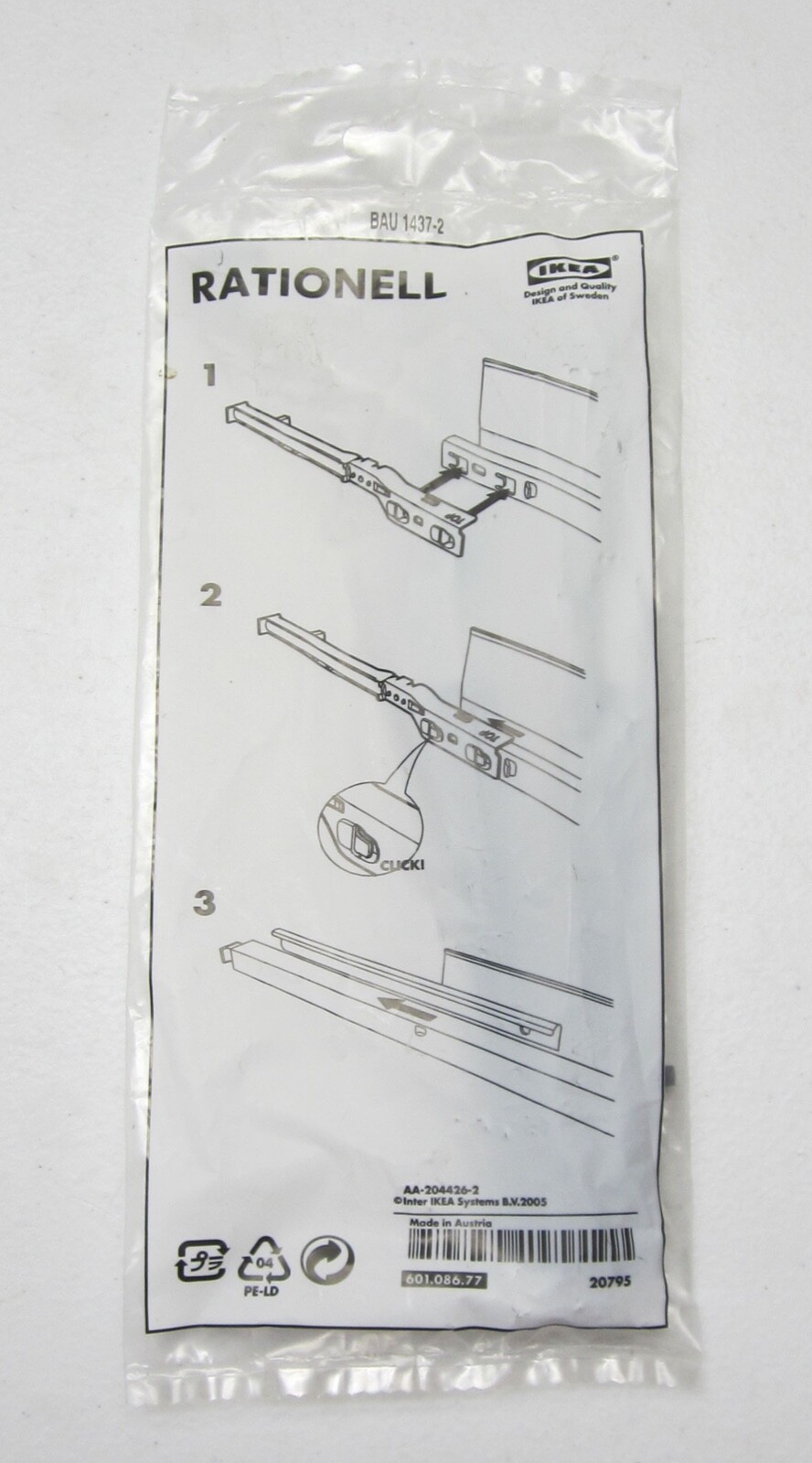 IKEA Rationell Drawer Damper - Gray (60108677) for sale online | eBay