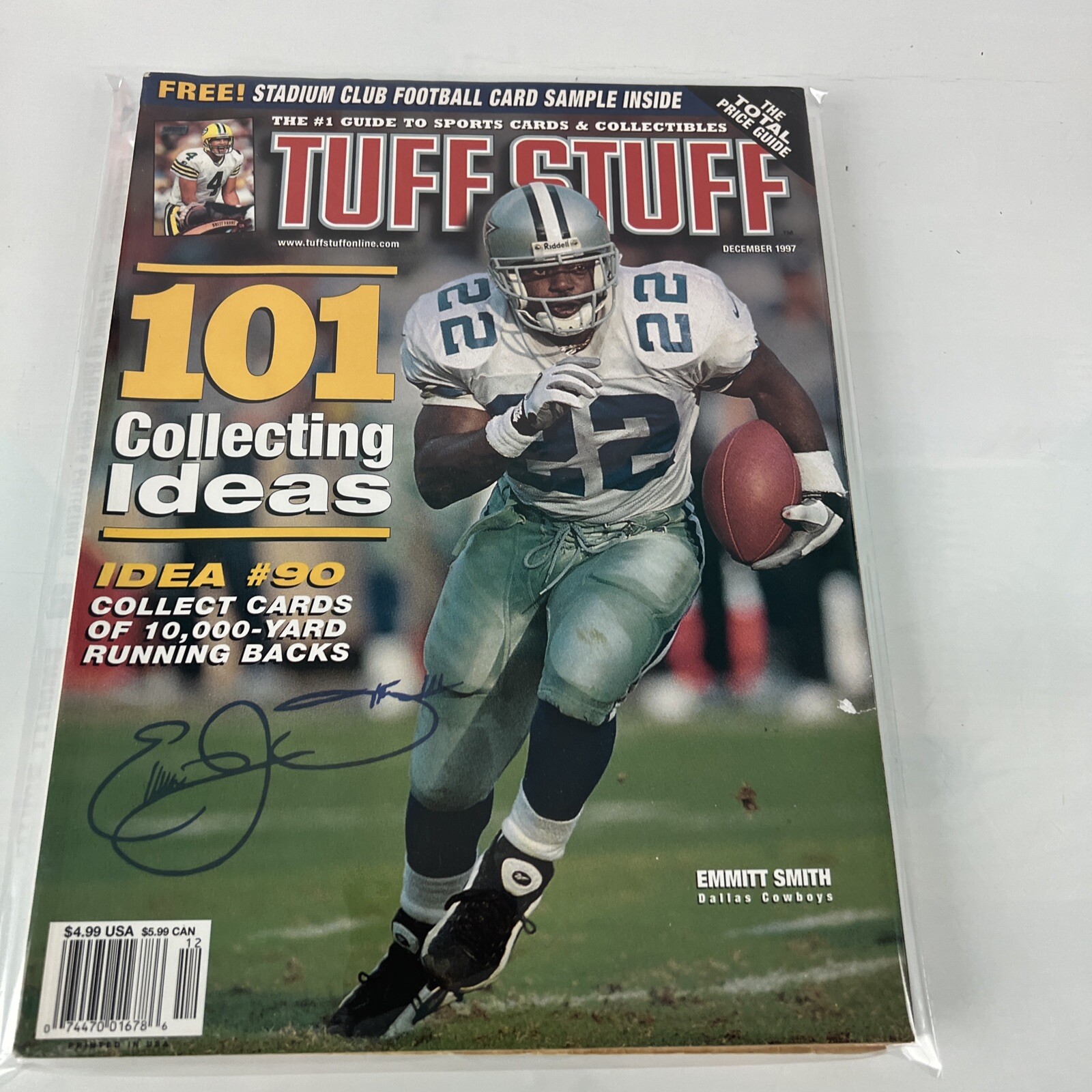 TUFF STUFF magazine - December 1997 - EMMITT SMITH DALLAS COWBOYS | eBay