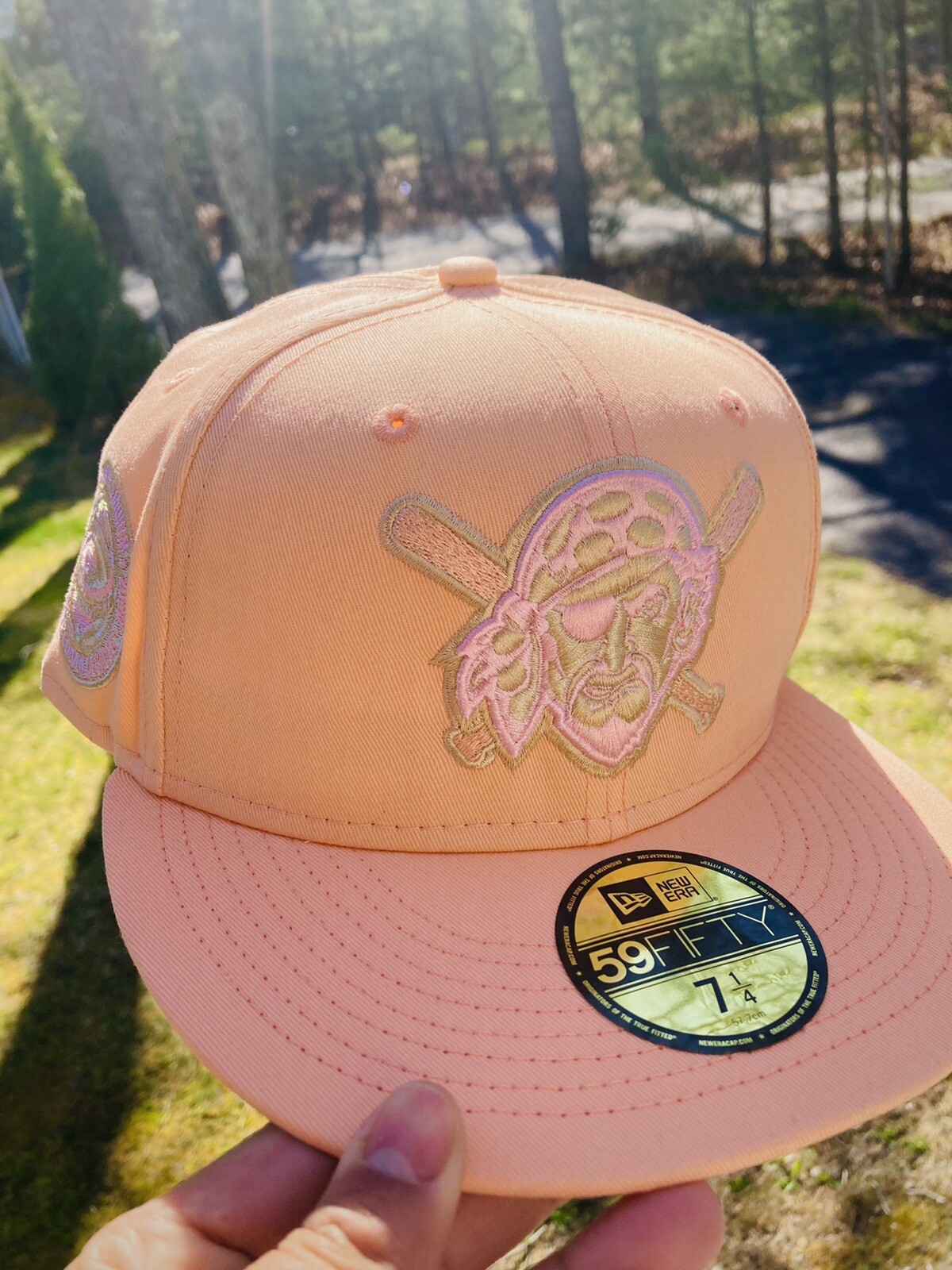 New Era 59Fifty Hat Club “Peaches & Cream Pack” Fitted 7 1/4 Pittsburgh ...