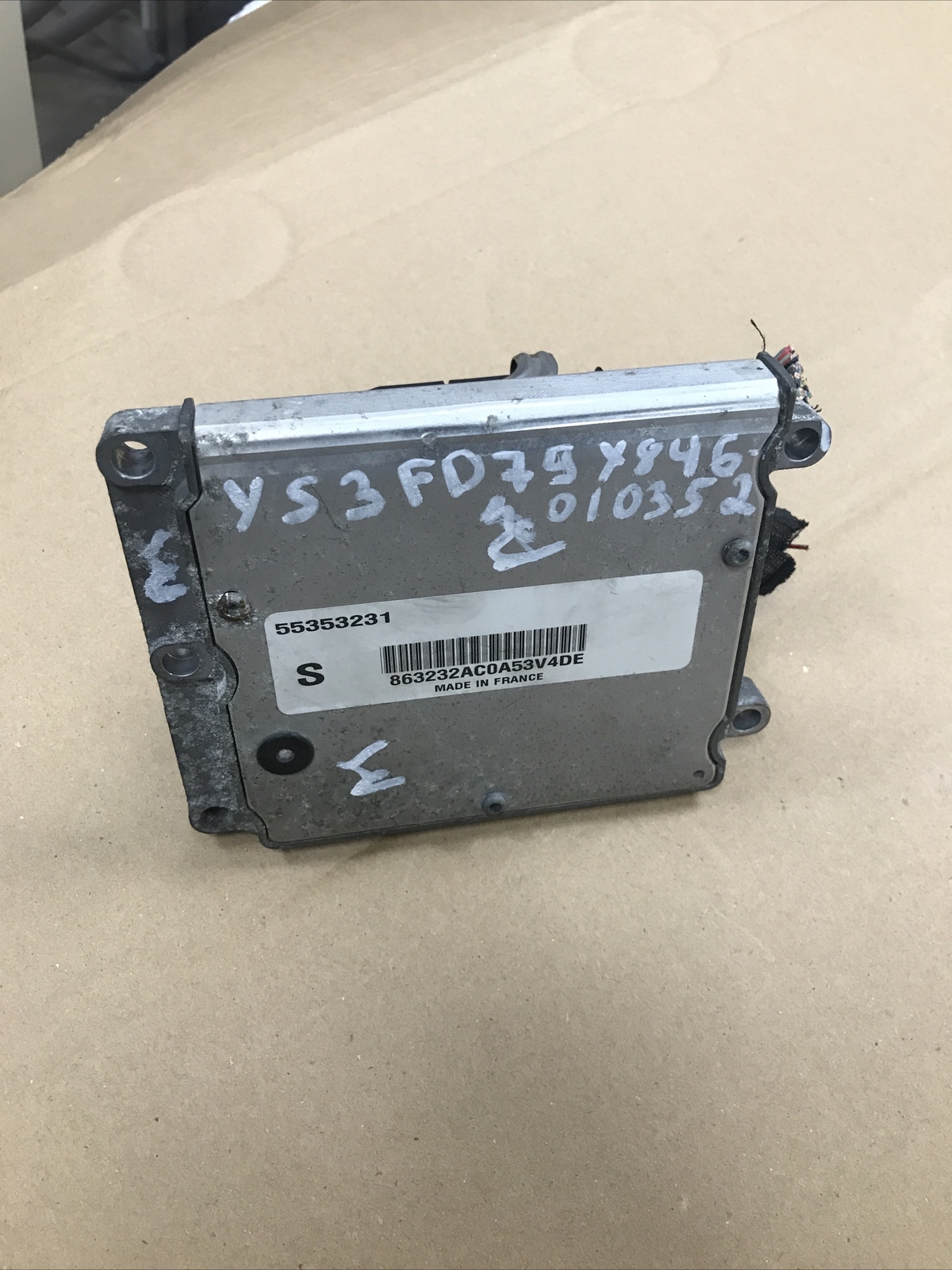 2003 2004 2005 2006 SAAB 9-3 93 2.0T Turbo ECU ECM PCM Engine Computer ...