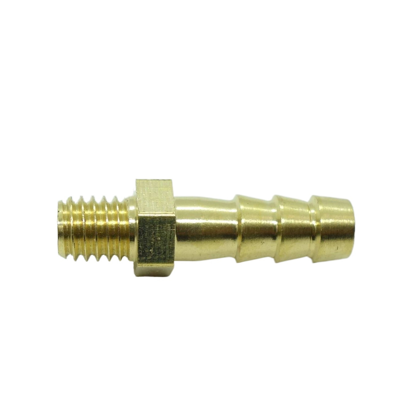 Metric Male Thread M6 M6x1.0 To 6mm 1/4" in Hose Barb Fitting Adapter ...