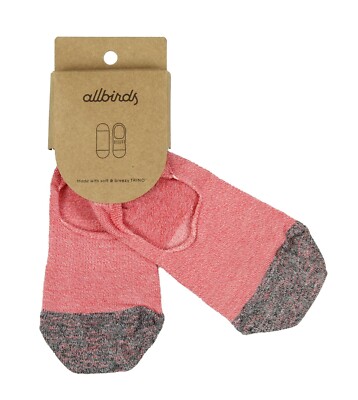 ALL BIRDS Trino Hiders Socks Men's sz (9-13) Women's sz (11) / Made in ...