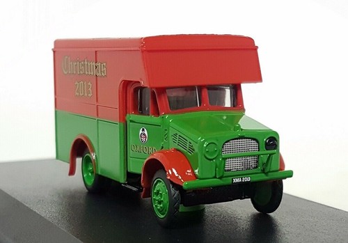 Oxford 1/76 OO Scale - Bedford OX 30cwt Van Xmas 2013 Diecast Truck ...