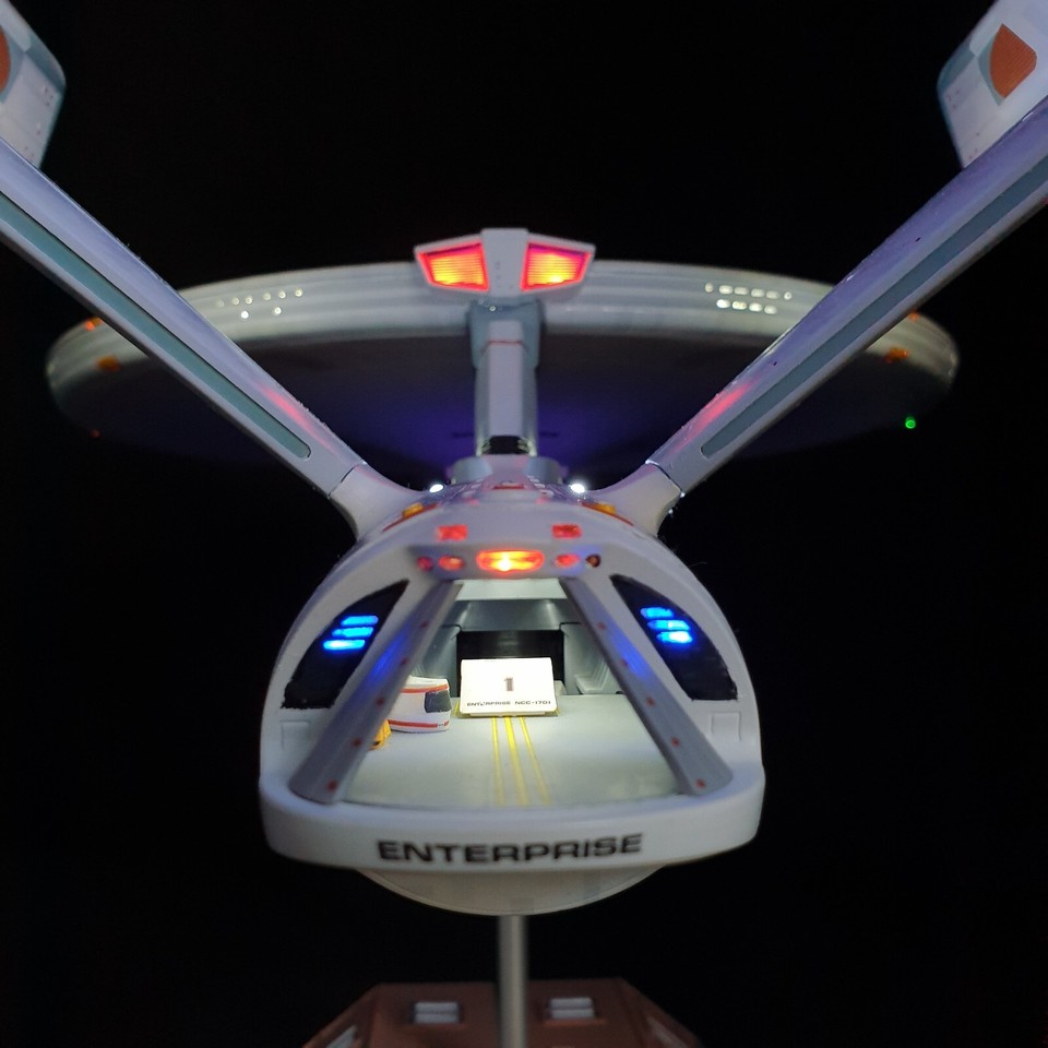LED Lighting kit for Star Trek USS Enterprise Refit NCC-1701-(A) 1:350 ...
