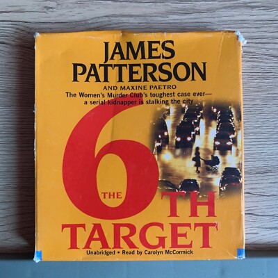 The 6th target by James Patterson unabridged Audiobook Shelf195 ~ | eBay