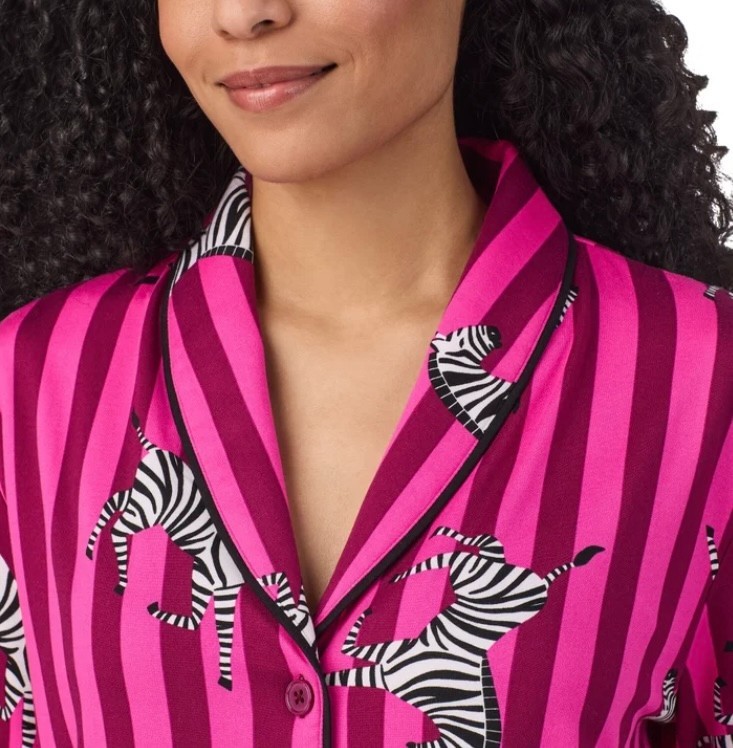 Room Service 2PC Womens Pajama Set, NWT, Pink Zebra, S, Lounge ...