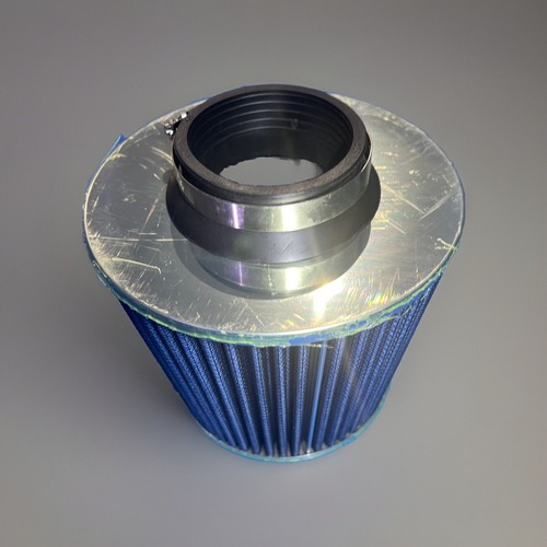 Blue 2.5” 63.5mm Inlet Cold Air Intake Cone Replacement Performance ...