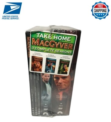Macgyver Series Seasons 1-3 DVD Box Sets 1985 TV Series & movies! New ...