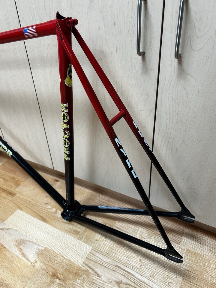 59cm Proctor Townsend Fixed Gear Track Frame Cannondale Fork Pista NJS ...