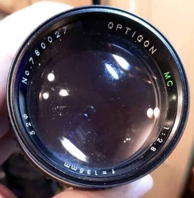 Optigon (Weitwinkel???) Objektiv f=135 mm, 1:2,8, Art.-Nr. 780027 für ...