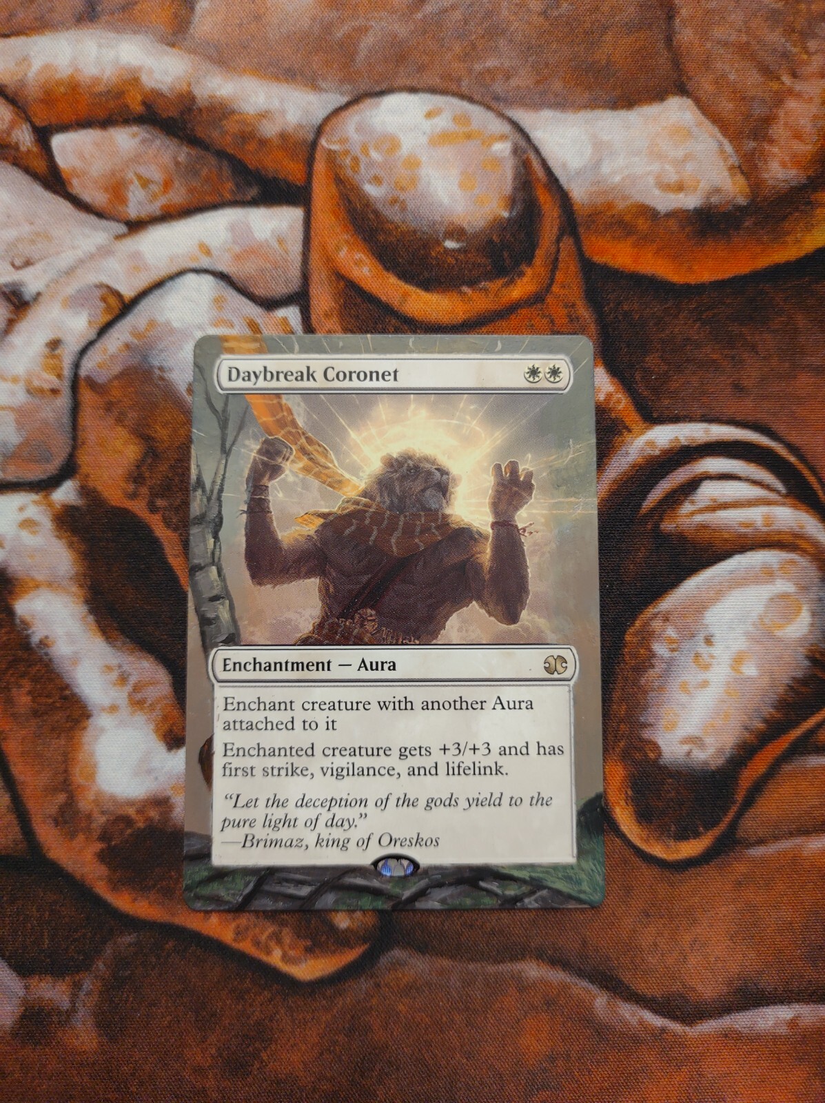 Magic the Gathering Daybreak Coronet #3 Hand Painted Unique Custom MTG ...