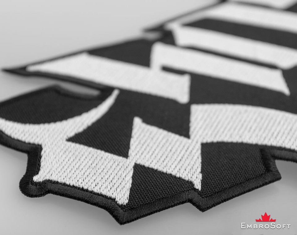 Ghost Band Logo Embroidered Patch IRON ON 3 sizes Heavy Metal ...