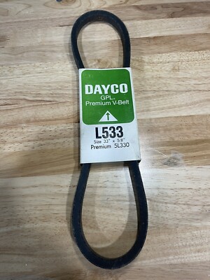 DAYCO L533 SIZE 33” X 5/8” PREMIUM 5L330 | eBay