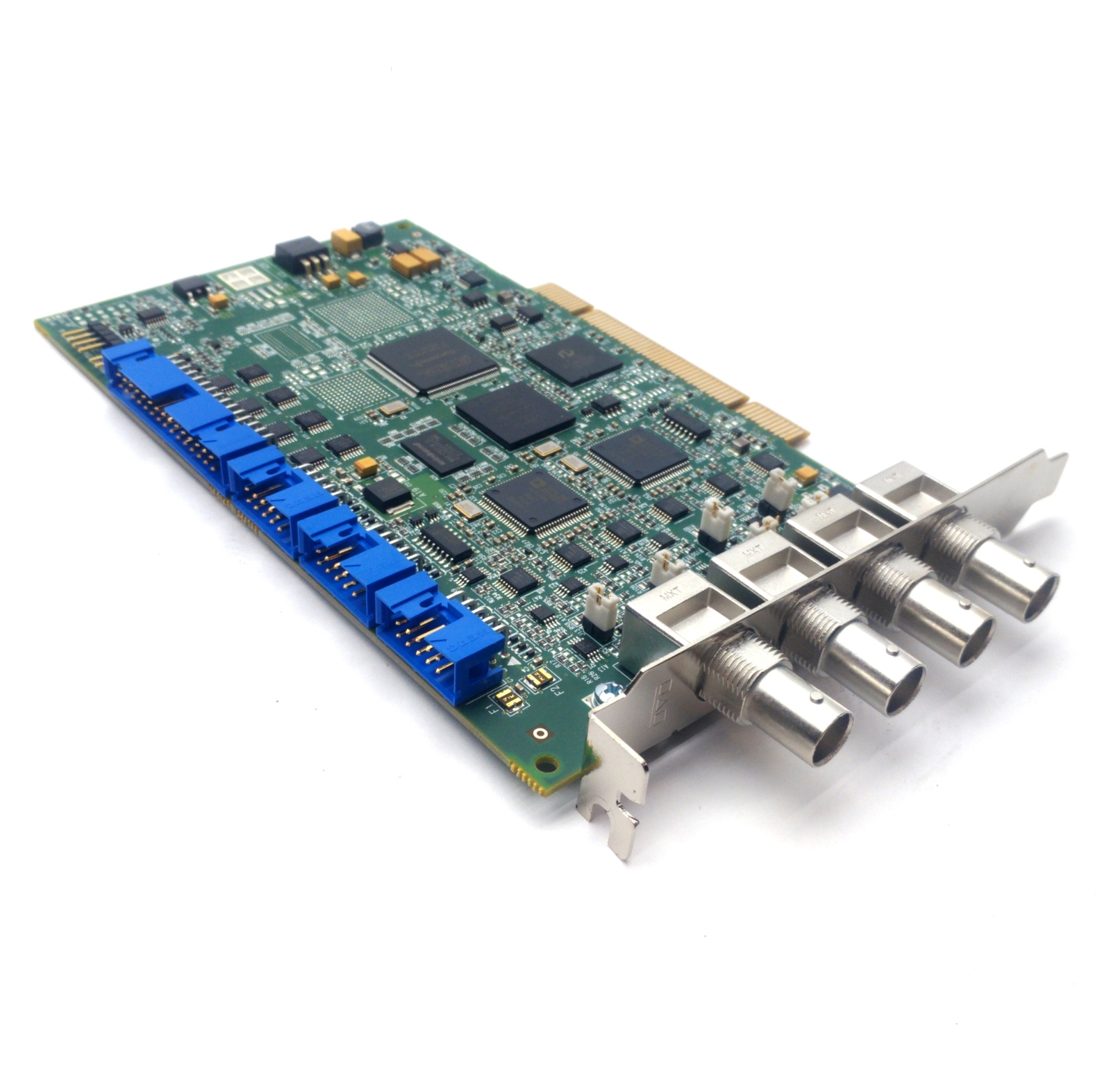 Matrox MOR/2VD/84* Morphis Frame Grabber Card, PCI, 4x BNC, 3x 10-Pin ...