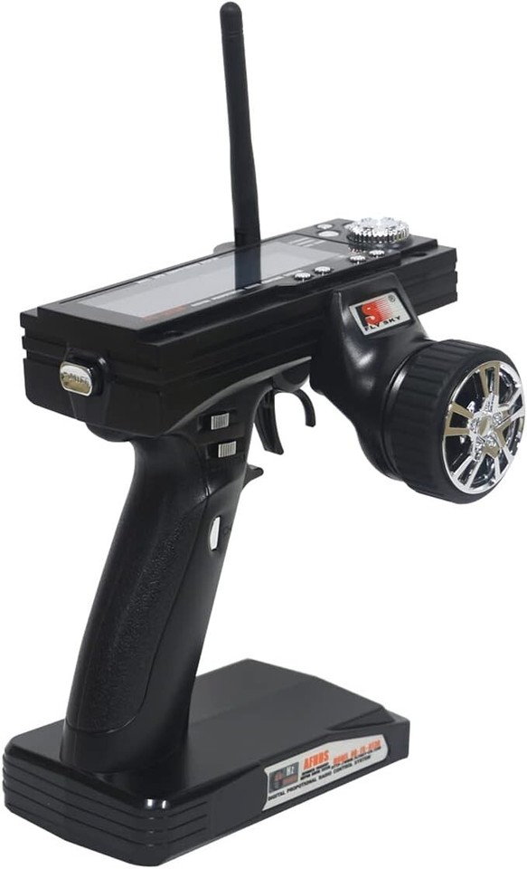 Flysky FS-GT3B Rc Transmitter & FS-GR3E Receiver, 2.4Ghz 3 Channel Rc ...