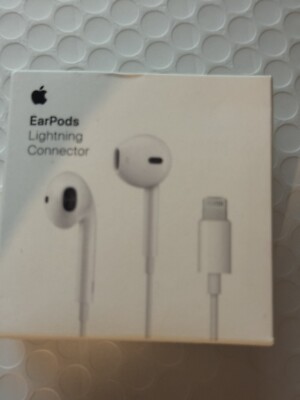 Apple EarPods Headphones Plug. Microphone w Built-in Remote Control | eBay