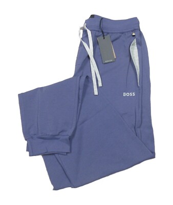 Boss Hugo Boss Men's Blue-Purple Logo Sleep Jogger Pant | eBay