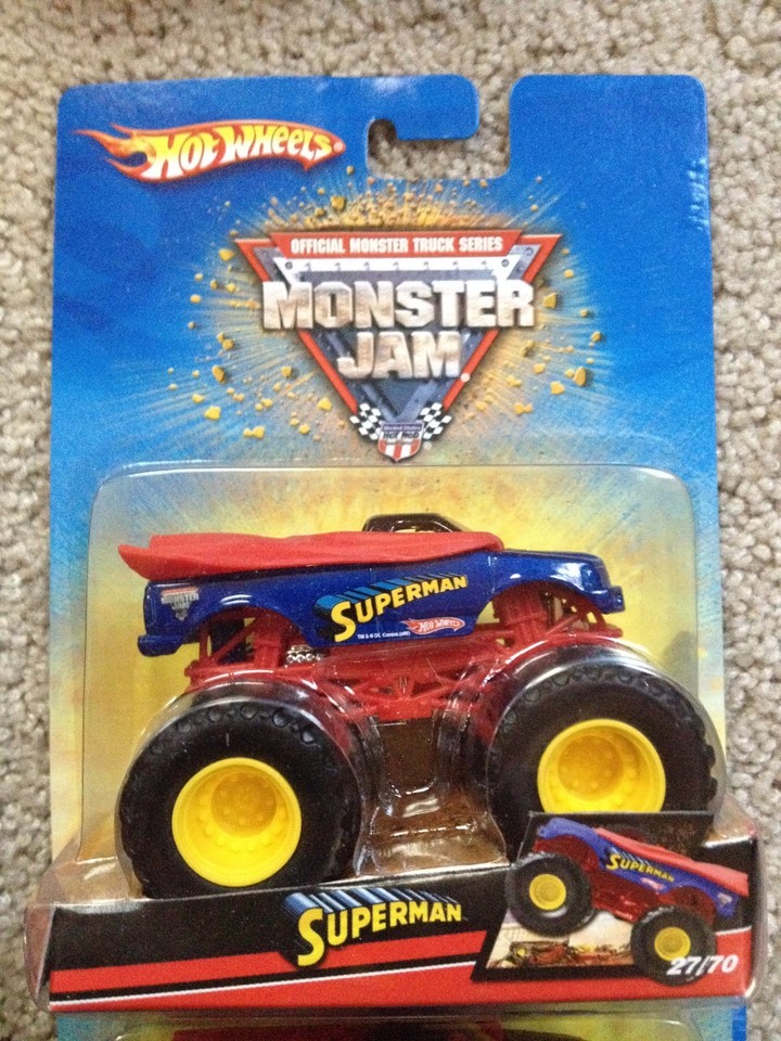 HOT WHEELS MONSTER JAM SUPERMAN #27 LOT | eBay
