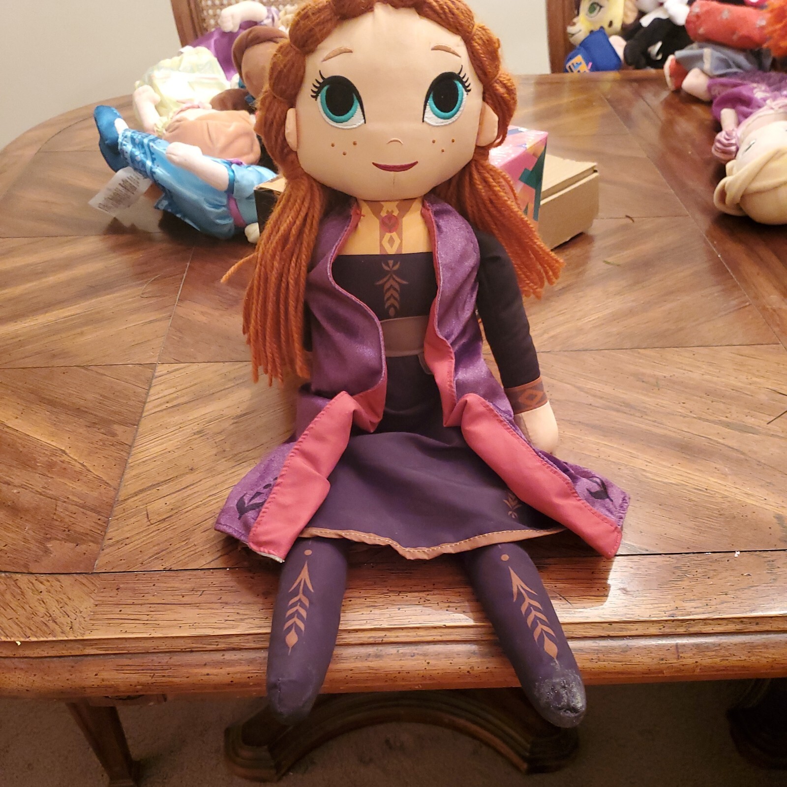 Disney's Frozen 2 Cloth Plush Anna Doll | eBay