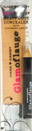 2 PACK HARD CANDY HEVY DUTTY CONCEALER WITH CONCALER PENCIL MEDIUM WARM ...