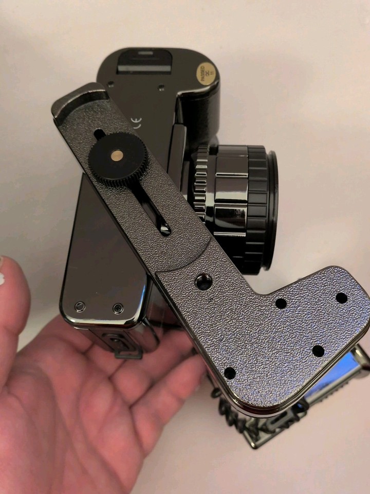 Panoramic 35mm High Quality Photo Camera Black Chrome Finish Open Box ...