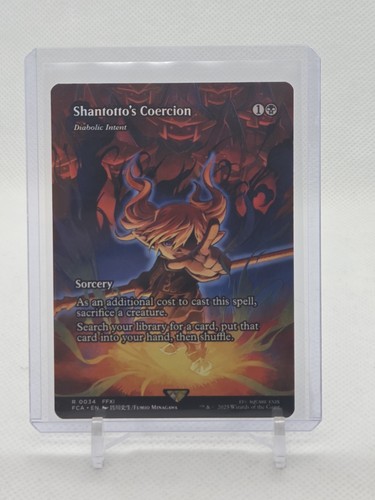 MTG Shantotto's Coercion - Diabolic Intent (Showcase) Final Fantasy | eBay