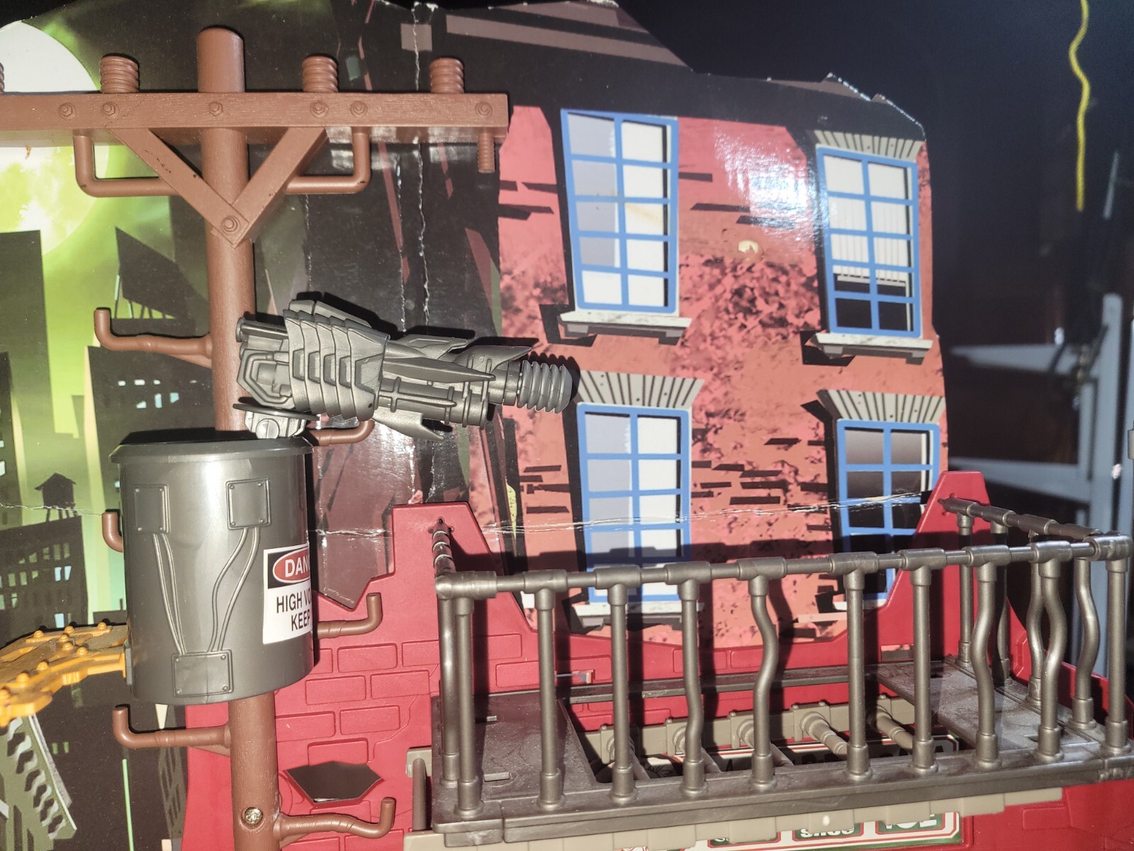 2012 TMNT SECRET SEWER LAIR PLAYSET 99% COMPLETE NICKELODEON NINJA ...