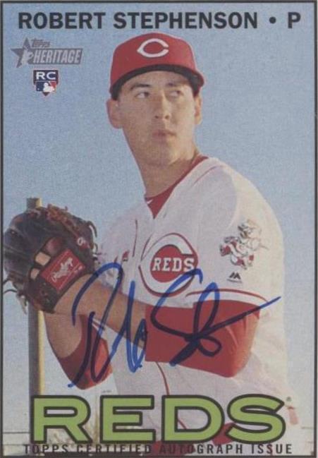 2016 Topps Heritage High Number - Real One Autographs Robert Stephenson ...