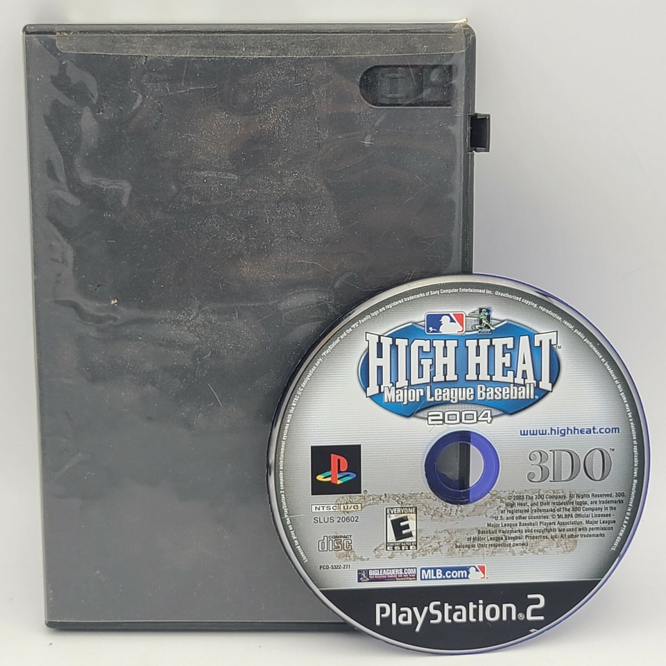 High Heat Major League Baseball 2004 - Disc Only - Playstation 2 PS2 ...