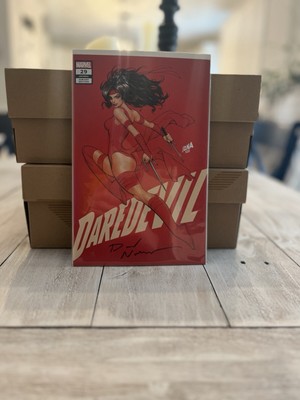 DAREDEVIL #29 *NM* (DAVID NAKAYAMA EXCLUSIVE ELEKTRA VARIANT) SIGNED W/ CoA! | eBay
