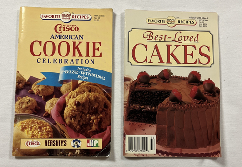 Favorite All Time Recipes Lot Of 2 Crisco And Cakes Cookbooks 1990s | eBay