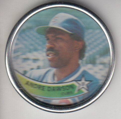 1989 Topps Coins Baseball Card #11 Andre Dawson | eBay