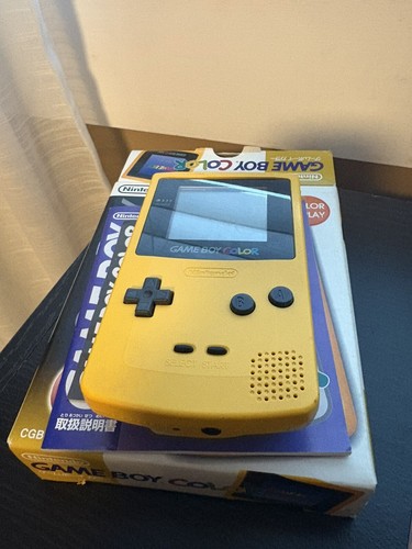 Nintendo Gameboy Color Console Yellow Cib Tested | eBay