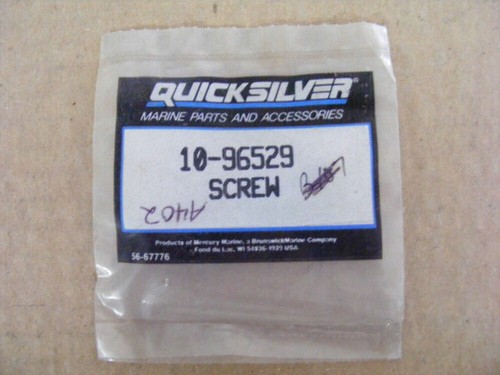 New OEM Mercury QuickSilver 10-96529 Screw Reed Block Attaching 2 ...