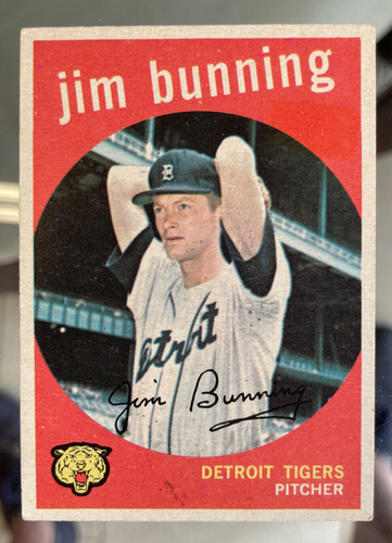 1959 Topps #149 Jim Bunning EX/EX-MT. Detroit Tigers | eBay