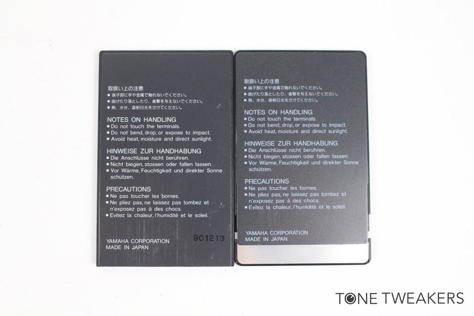 Yamaha SY77 TG77 Brass Section ROM Sound Card Set W7704 D7704-01 ...