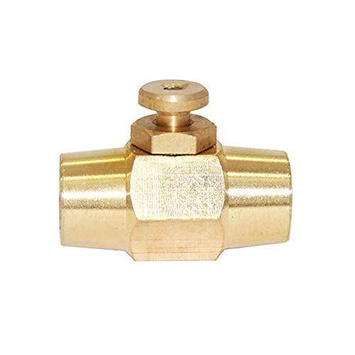 Brass 1/4" Npt Female Thread Push Button Check Valve Switch Shutoff Val ...