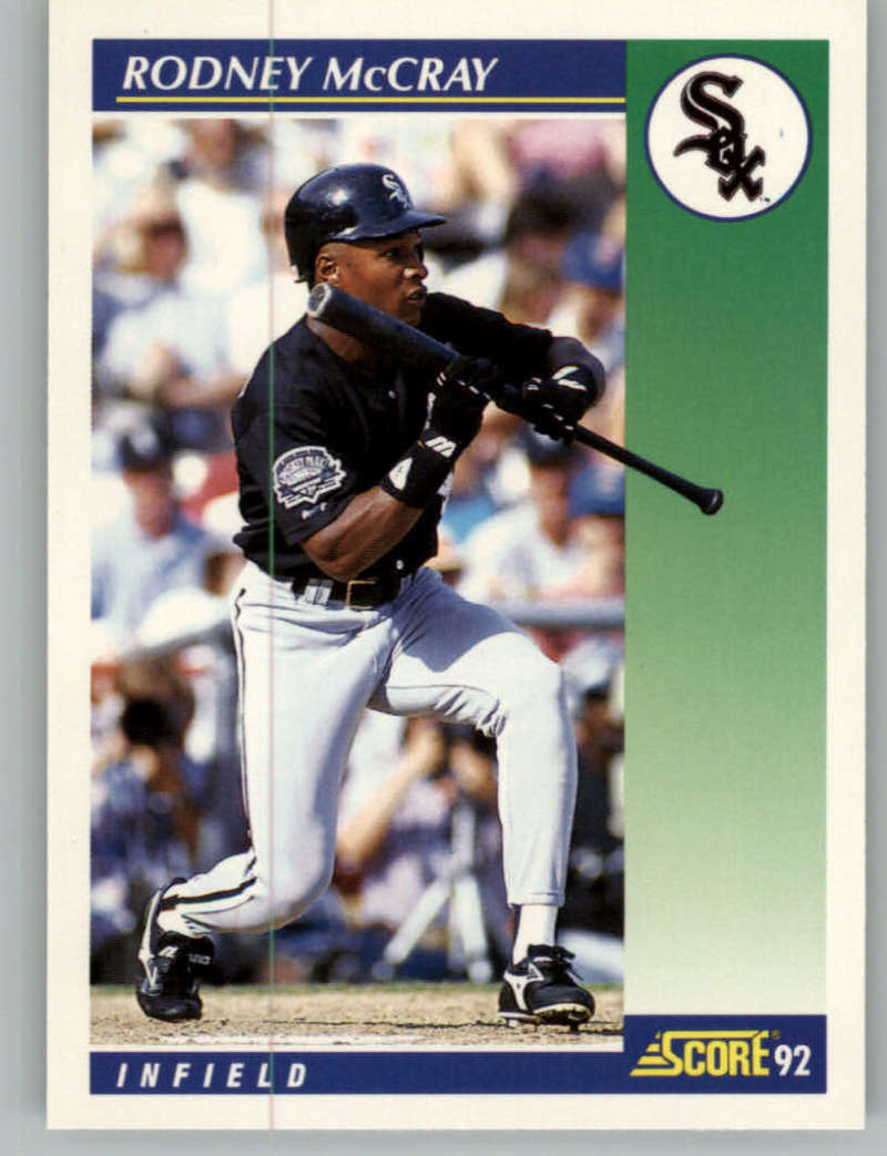1992 Score #517 Rodney McCray NM-MT White Sox UER | eBay