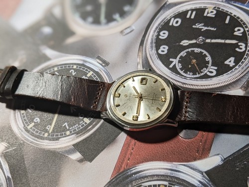 zodiac goldenline automatic vintage mens watch cal 70-72 | eBay