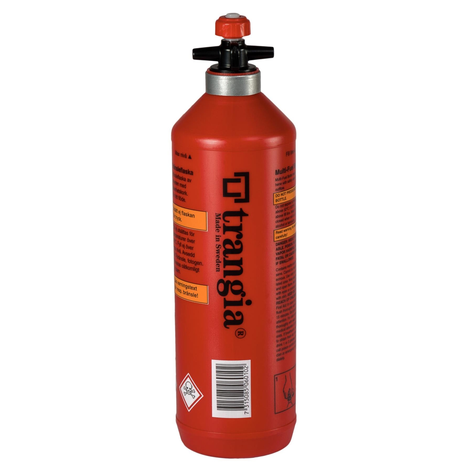Trangia liquid fuel bottle petrol burner polyethylene flask outdoor ...