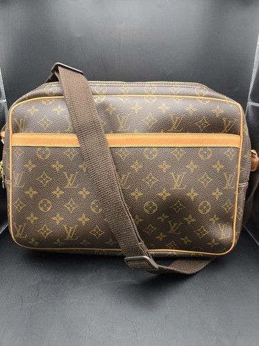 Louis Vuitton Reporter GM Monogram Leather Bag Used Authentic | eBay