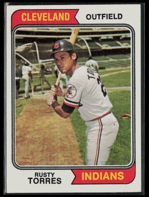 1974 Topps Rusty Torres Cleveland Indians #499 | eBay