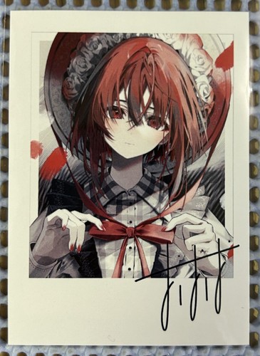 Aka Cheki Photo Sticker Oshioshio Facsimile Autograph Signature ...